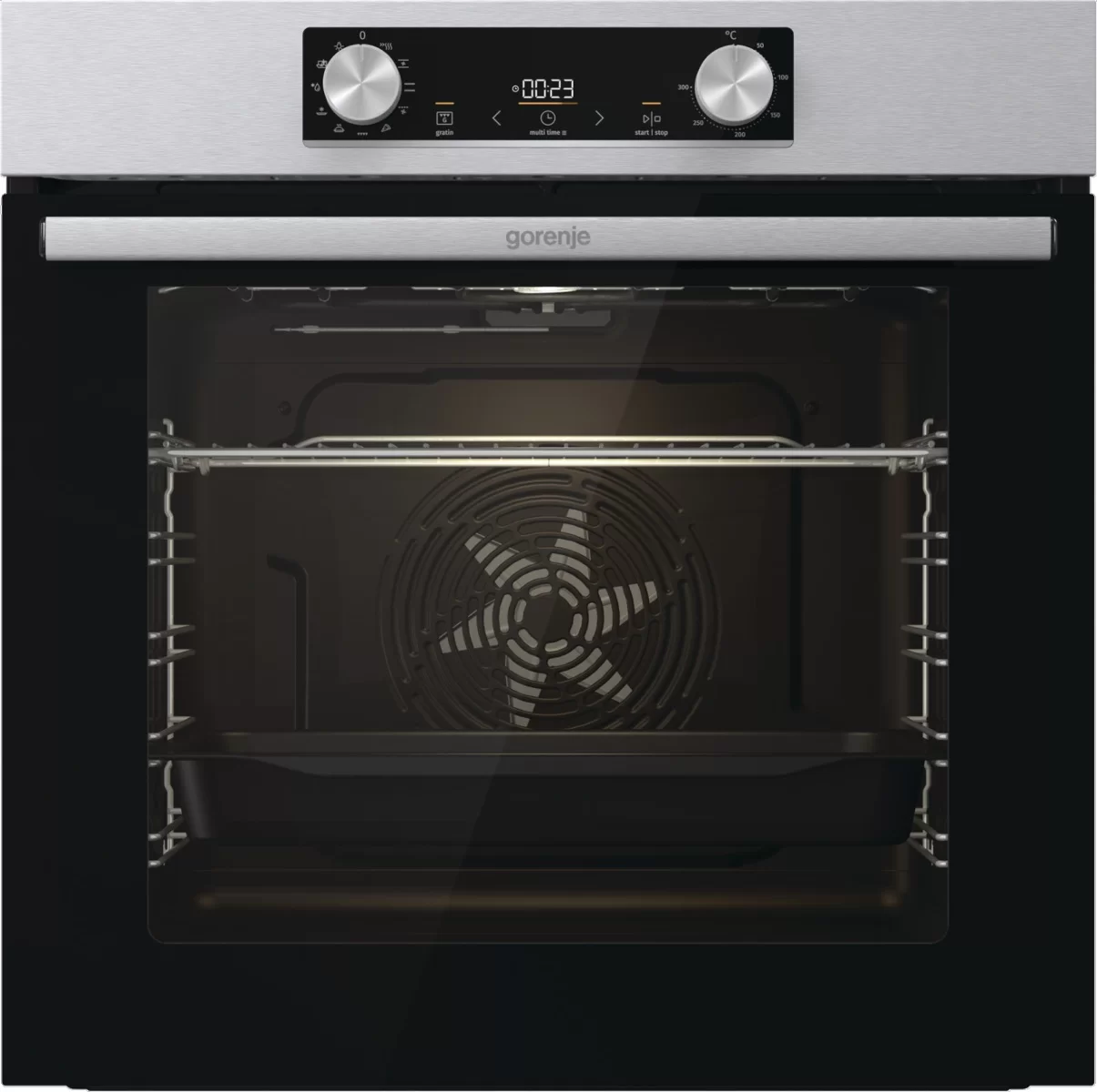 Купить духовой шкаф gorenje bo6735e02xk (essential / 77 л / до 300 °c ...