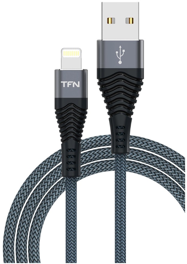 Купить кабель tfn forza lightning - usb, 1 метр, графит (tfn ...